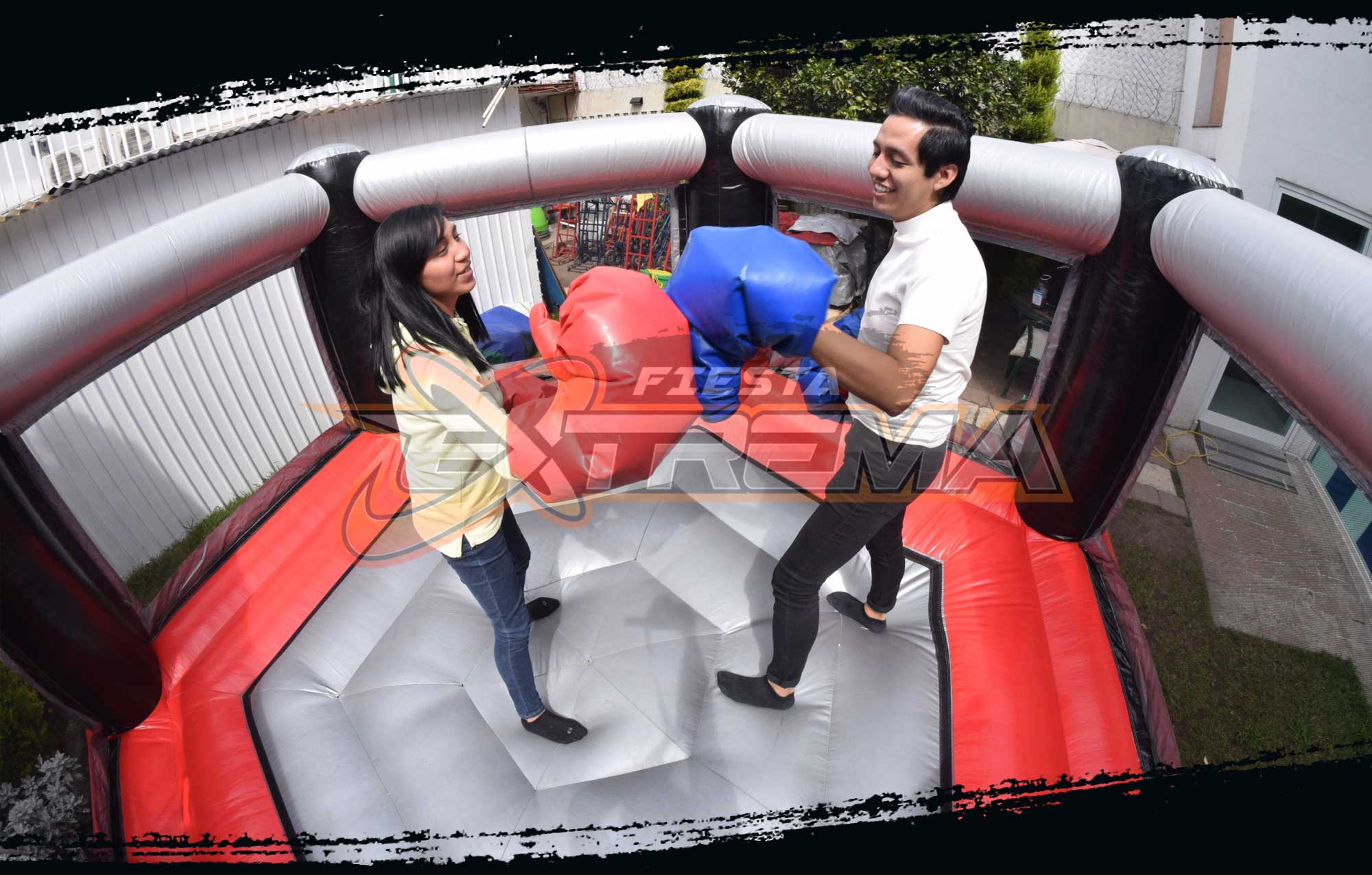 Ring De Box Inflable | Renta de Inflables CDMX | Fiesta Extrema